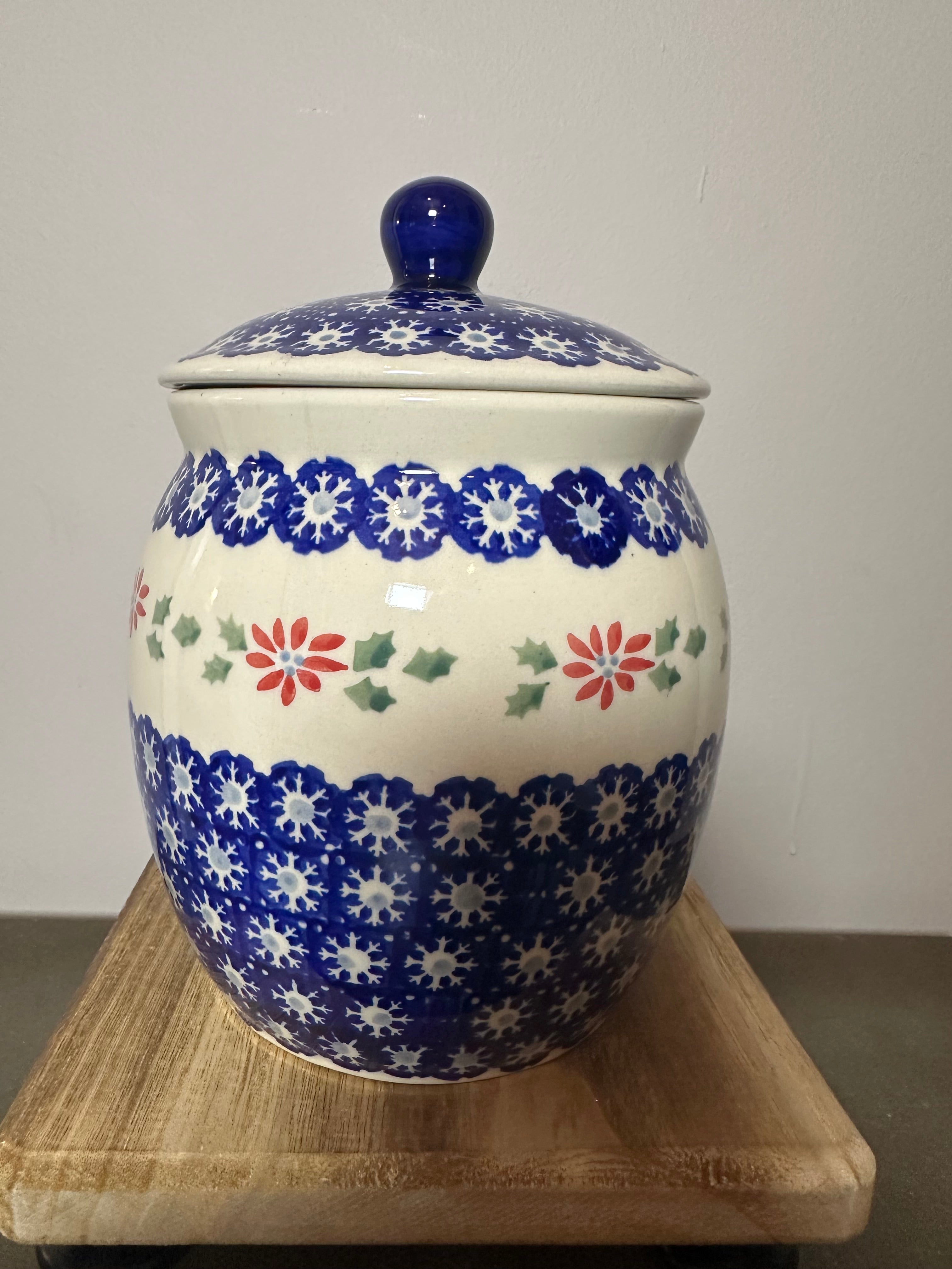 Manufaktura Canister/Cookie Jar 3 Liter – Timeless Polish Pottery & Goods